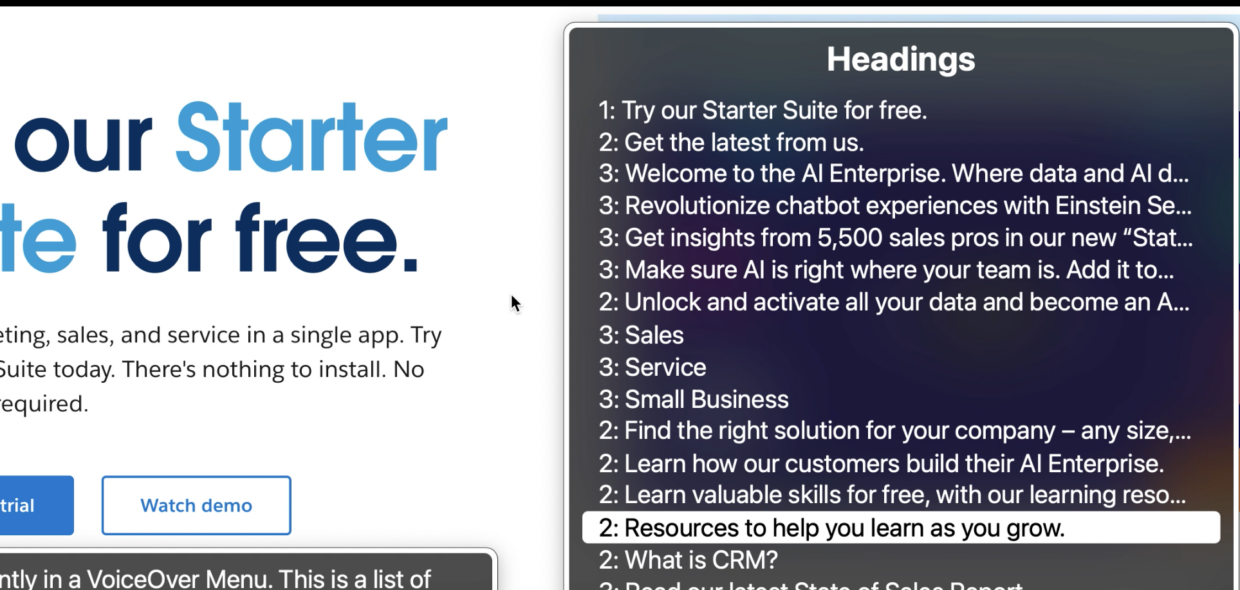 Accessible heading structures for home pages - Pope Tech Blog